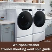 Whirlpool Washer Troubleshooting Wont Spin 2023 (Fixed!)